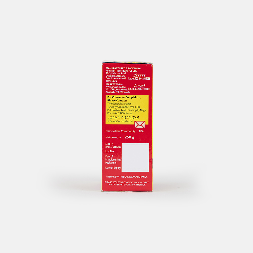 Buy AVT Gold Cup Dust Tea 500g Carton Online | AVT