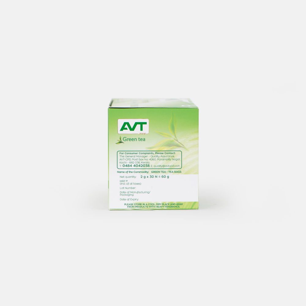 Buy AVT Pure Green Tea 30pcs Carton Online | AVT