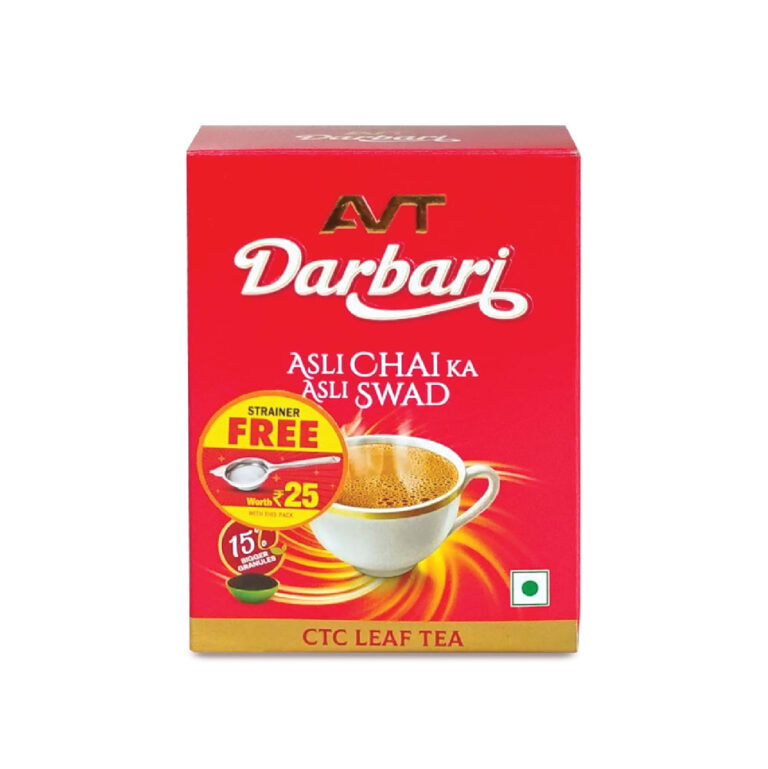 Buy AVT Darbari CTC Leaf Tea 250g Carton Online | AVT
