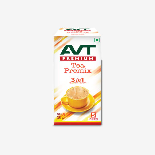 Buy AVT 3 in 1 Tea Premix 5 Sachets Carton Online at ₹67.50